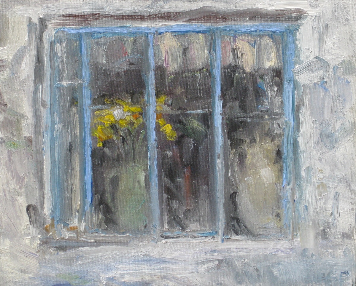 Cornish Window | Vanessa-Art.co.uk